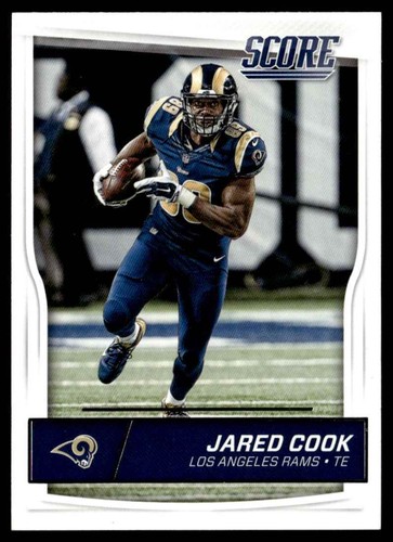2016 Panini Score Jared Cook Los Angeles Rams #297 | eBay