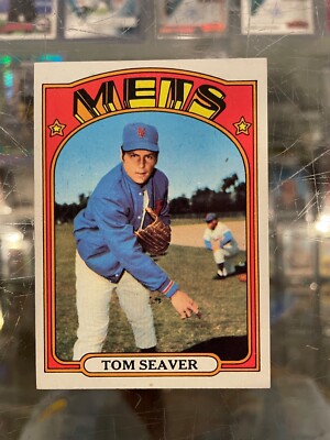 1972 TOPPS #445 TOM SEAVER NEW YORK METS BASEBALL CARD NM/MT | eBay