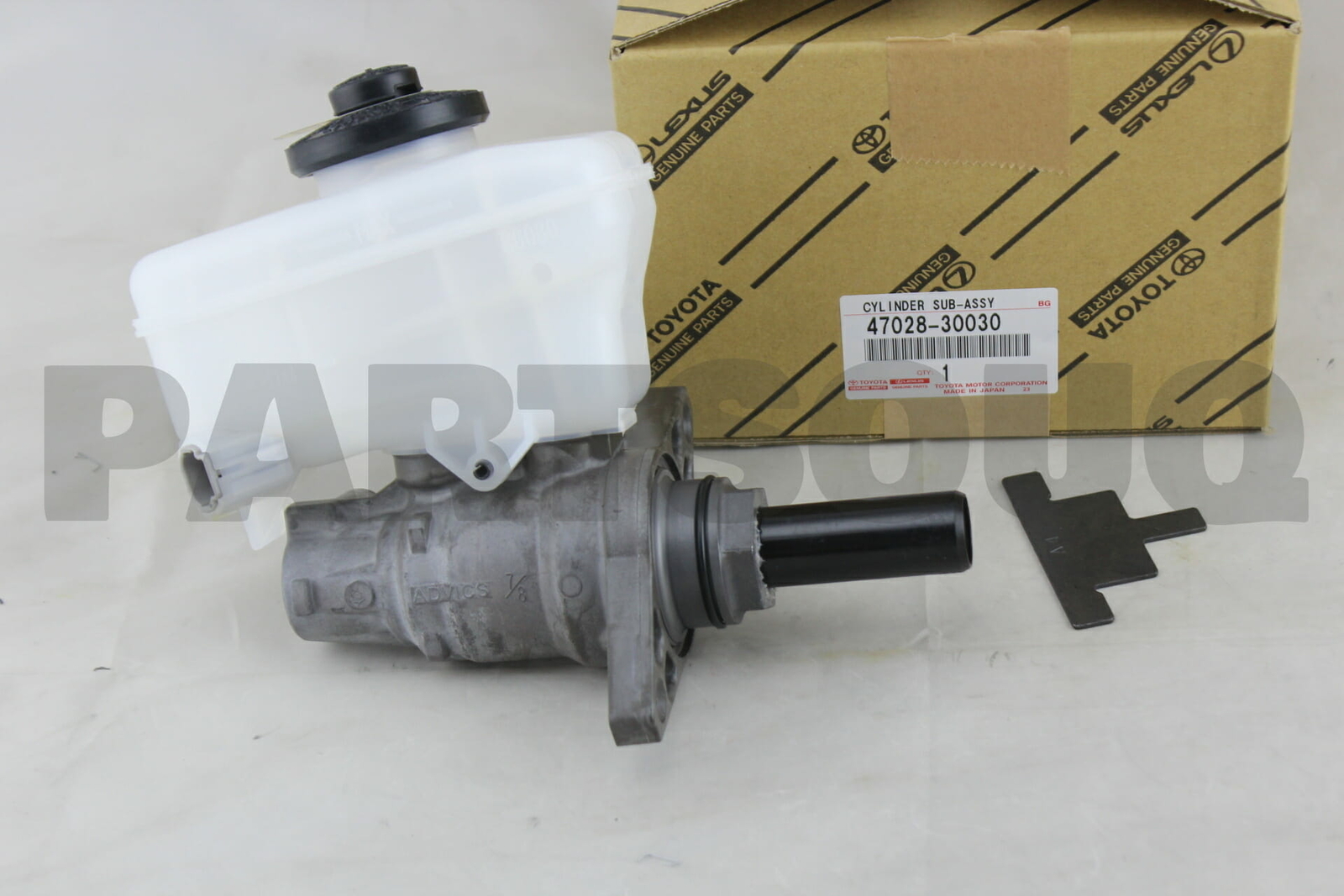 4702830030 Genuine Toyota CYLINDER SUB-ASSY, BRAKE MASTER W/PLATE 47028 ...
