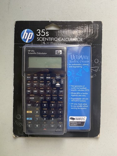 Hewlett Packard HP-35s Scientific Calculator Sealed New - PH Serial | eBay