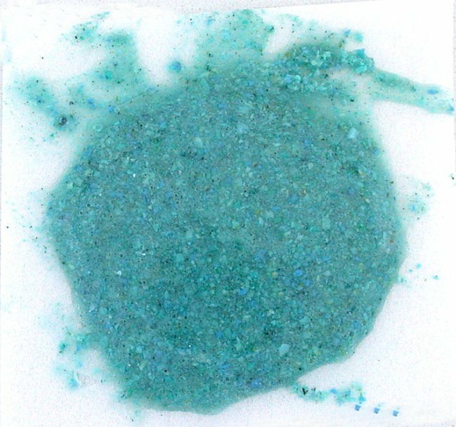 Half Ounce Synthetic Resin Baby Blue Sleeping Beauty Turquoise Inlay ...