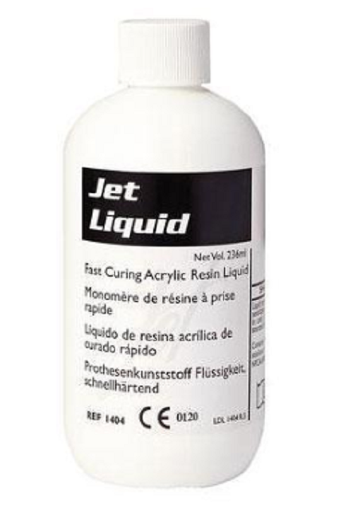 Dental Acrylic Tooth Lang Jet Denture Repair Liquid 118 ml (4 oz ...