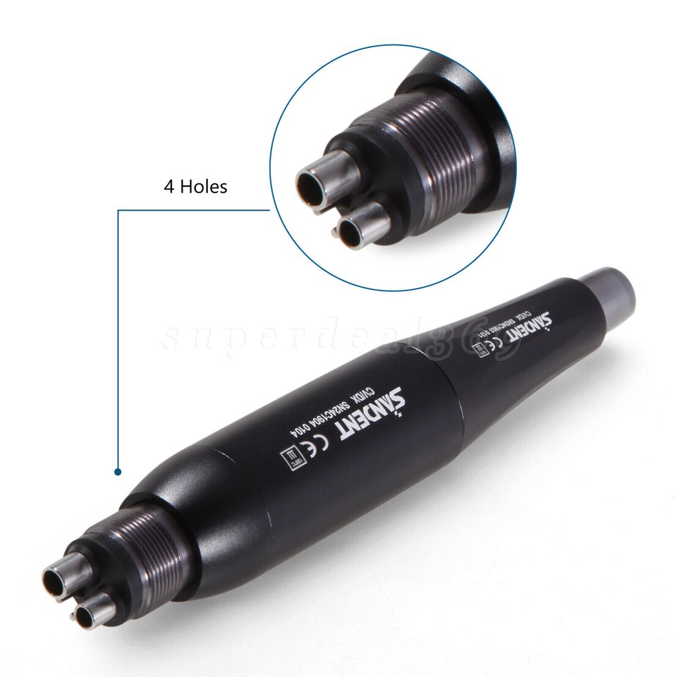 Dental Hygiene Prophy Handpiece 4:1 Air Motor 4-Hole /Nose Cone /100x ...