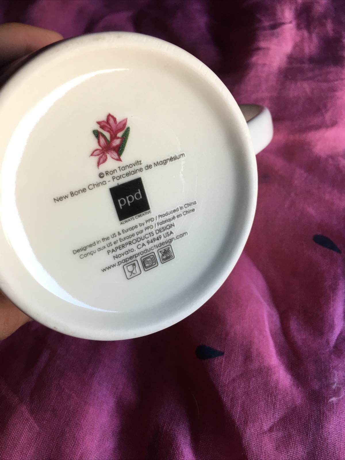 PPD Always Creative New Bone China Trend Cup Mug Woman by Ron Tanovitz ...