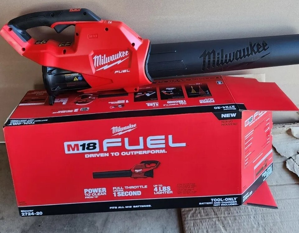Milwaukee 2724-20 M18 Cordless Blower New In Box | eBay