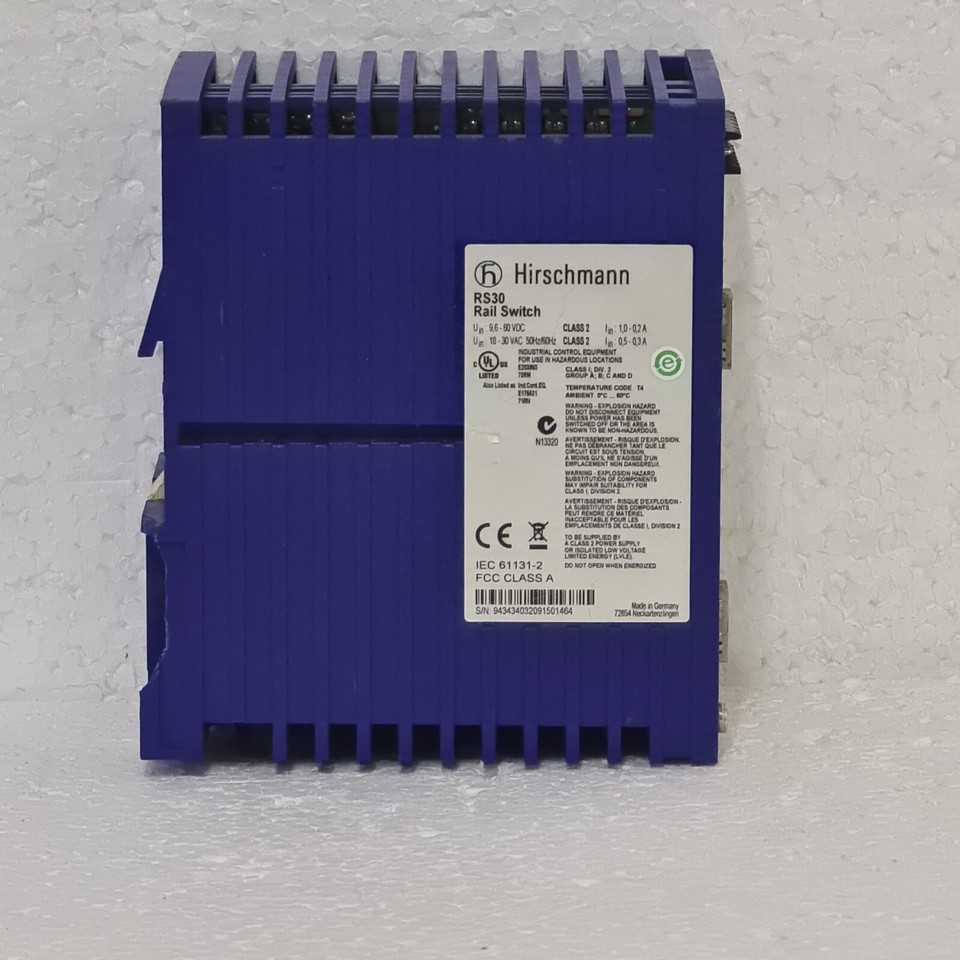 HIRSCHMANN RS30-0802O6O6SDAPHH04.0.01 Managed Ethernet Switch | eBay