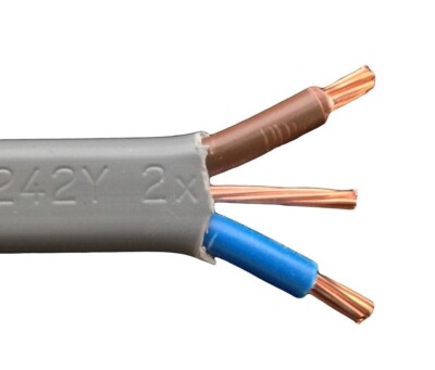TWIN AND EARTH CABLE 6242Y WIRE OVEN SHOWER T&E 1.5mm 2.5mm 6mm 10mm 10/25/100 | eBay UK