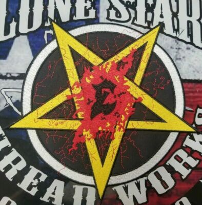 LARGE EMBROIDERED EXODUS HEAVY METAL BAND BACK PATCH (Please Read Ad ...