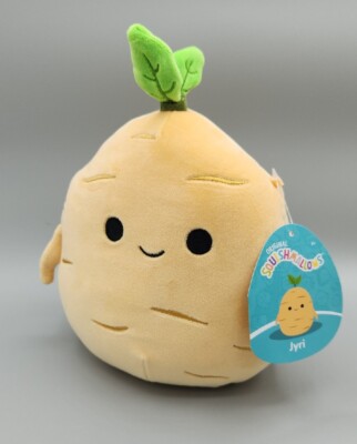 Kellytoy Squishmallows 7" Jyri The Ginseng Root Plush New with Tag NWT ...