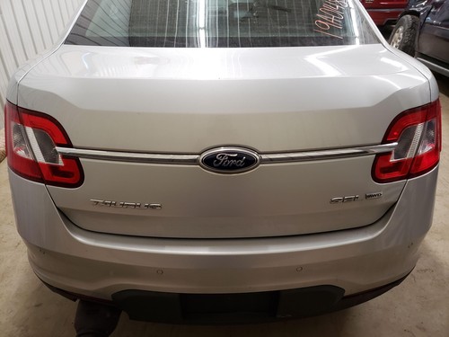 10-12 FORD TAURUS REAR HATCH TRUNK DECKLID LIFT GATE INGOT SILVER PAINT ...