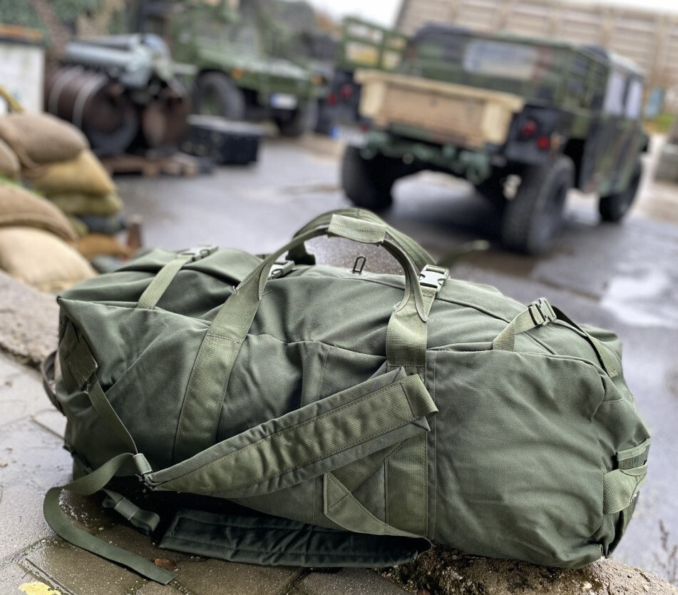 US Army Duffle Bag Rucksack Transport Olive Drab | eBay UK