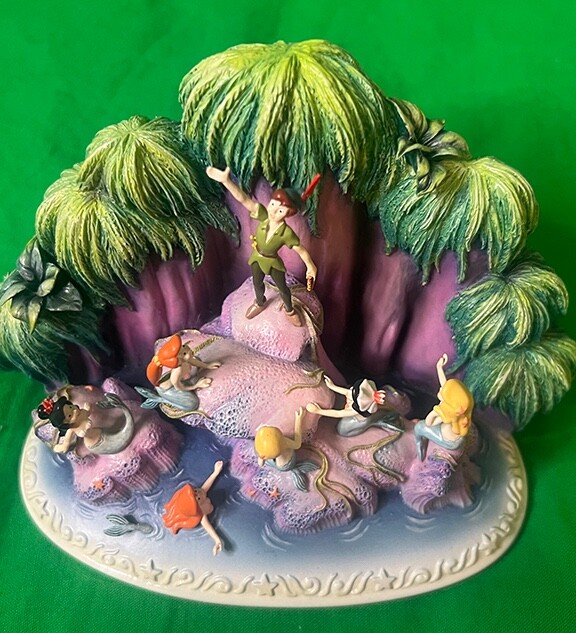 RARE Disney PETER PAN MERMAID LAGOON LE 1500 OLSZEWSKI Storytime Figure ...