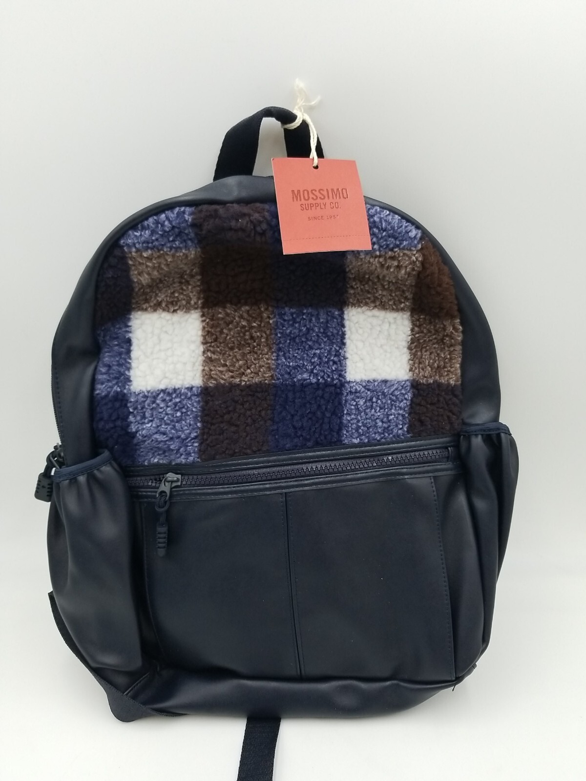 Mossimo Buffalo-Check Navy Back Pack Bag New With Tag | eBay