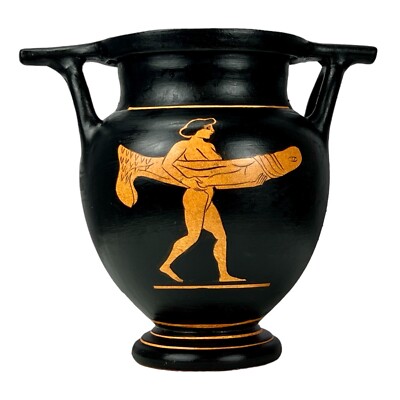 Phallus Krater Ancient Greek Ceramic Vase Pottery Erotic Art Copy 470 ...