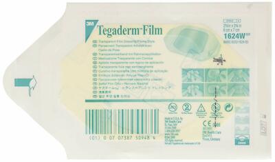 TEGADERM FILM Dressings 6cm x 7cm 3M x 50 - Tattoo/Burns/Wounds ...