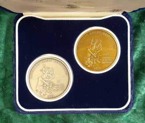 100th Anniversary Mescalero Apache Reservation Commemorative Coin Set ...