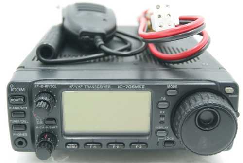 MARS MOD ICOM IC-706 MKIIM HF/VHF Transceiver 50W + Mic Good Cond. | eBay