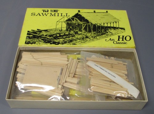 Fine Scale Miniatures 170 HO Scale "Old Time" Sawmill Laser-Cut ...