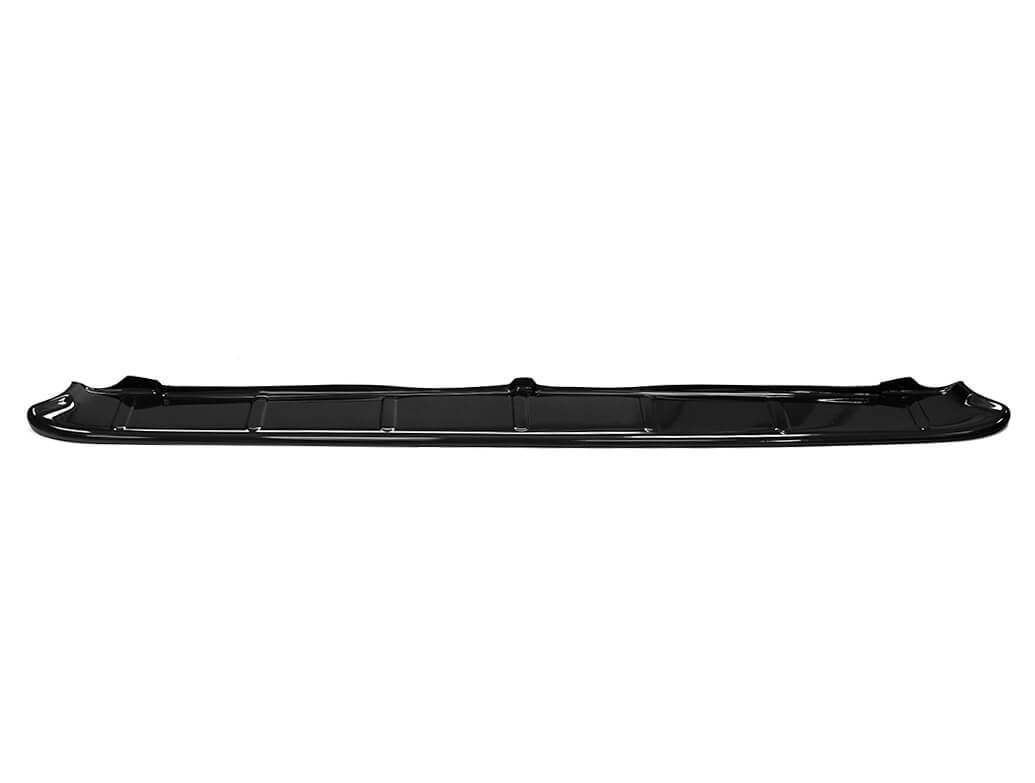 FITS RENAULT TRAFIC 01>14 GLOSS BLACK ABS REAR BUMPER SILL PROTECTOR ...