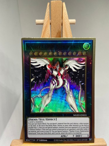 Number C1000: Numerounius - Premium Gold Rare 1st Edition MGED-EN031 NM ...