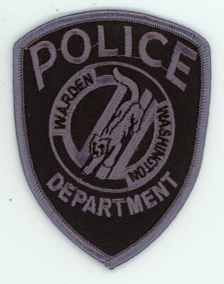 WASHINGTON WA WARDEN POLICE SUBDUED SWAT STYLE NICE HAT / CAP PATCH ...