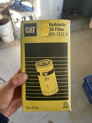 GENUINE CATERPILLAR CAT 0937521 093-7521 HYDRAULIC OIL FILTER NEW OEM ...