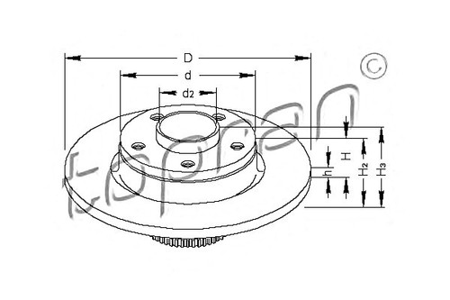 Rear Axle Full Brake Disc x2 SET Fits OPEL Vivaro Bus RENAULT Trafic ...