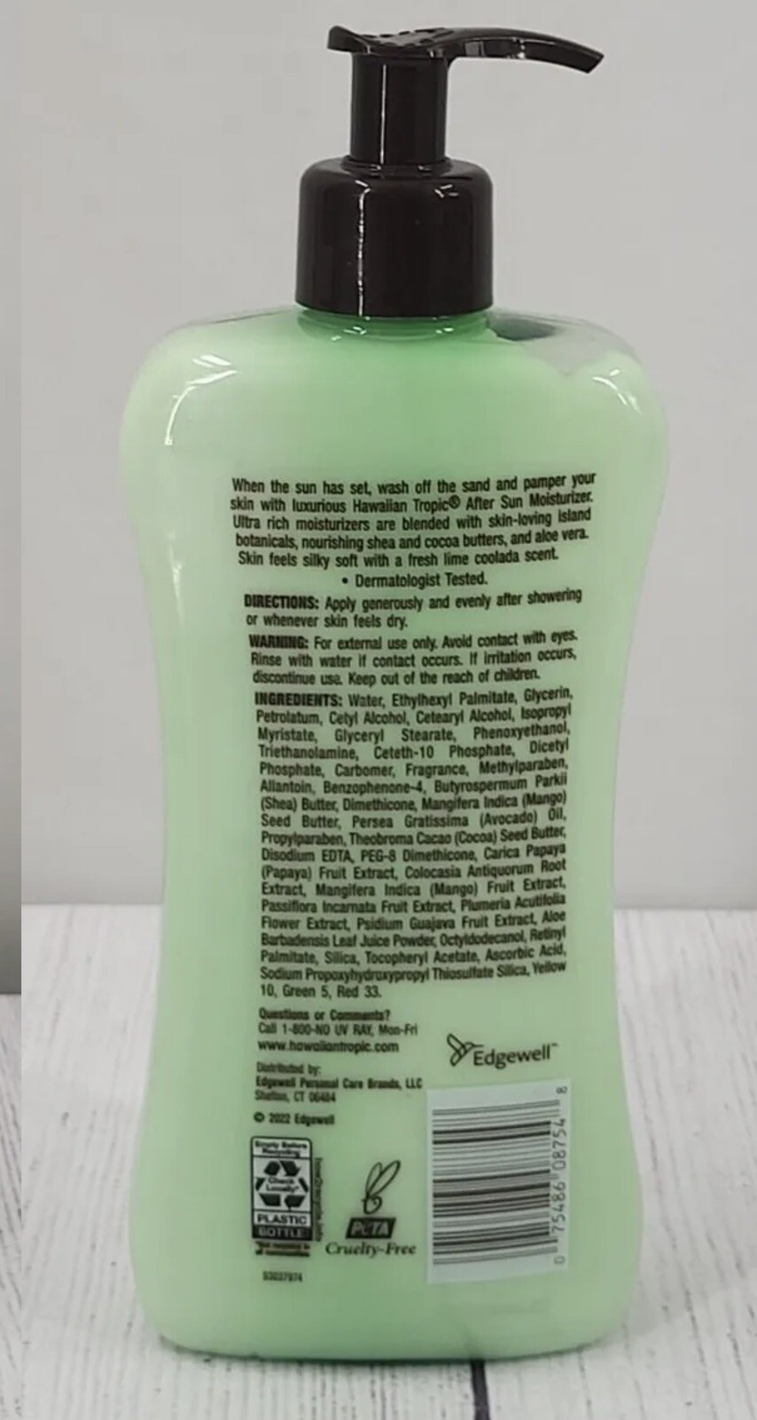 Hawaiian Tropic After Sun Moisturizer - Lime Coolada Fragrance, 16 Fl ...