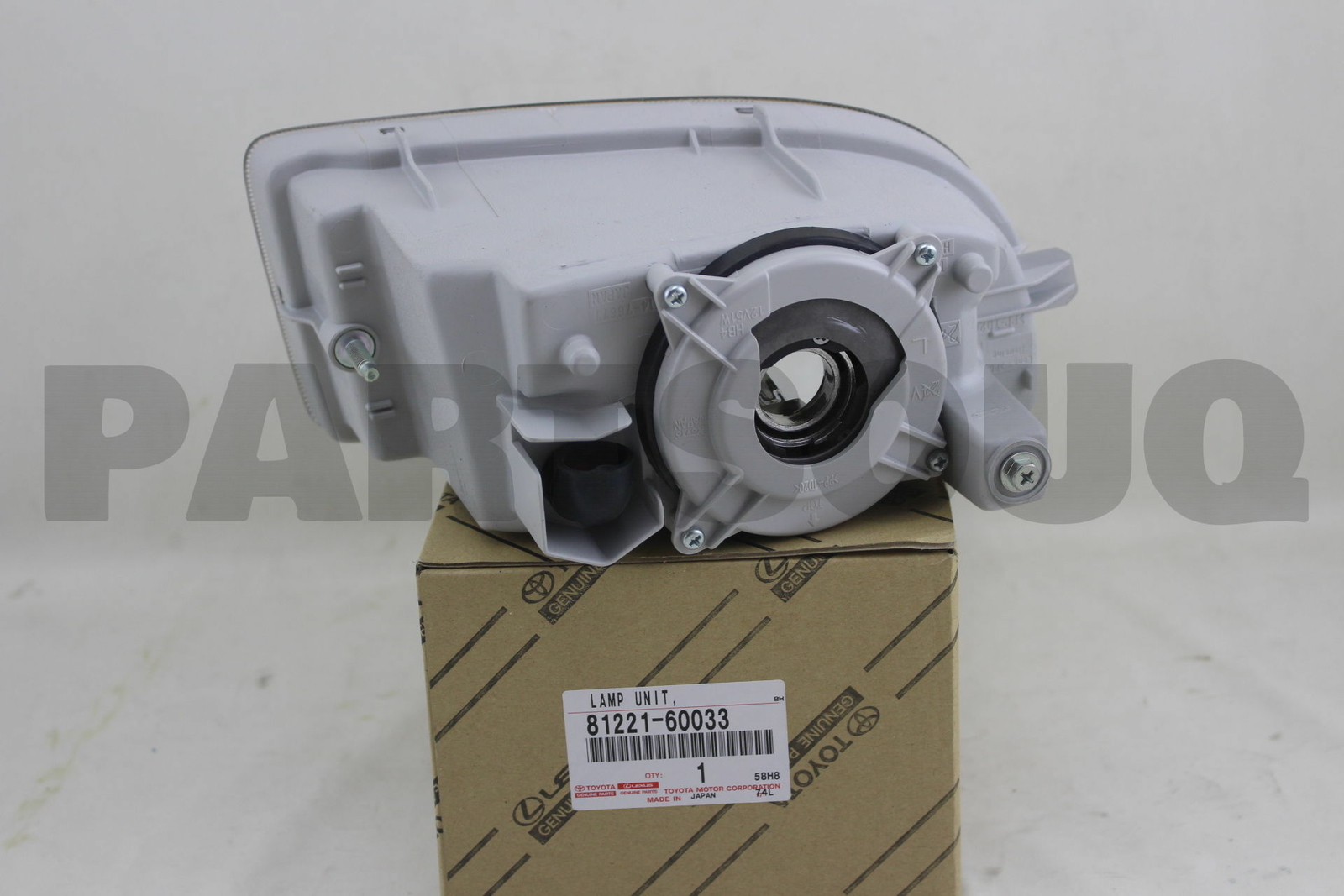 8122160033 Genuine Toyota LAMP UNIT, FOG LAMP, LH 81221-60033 | eBay