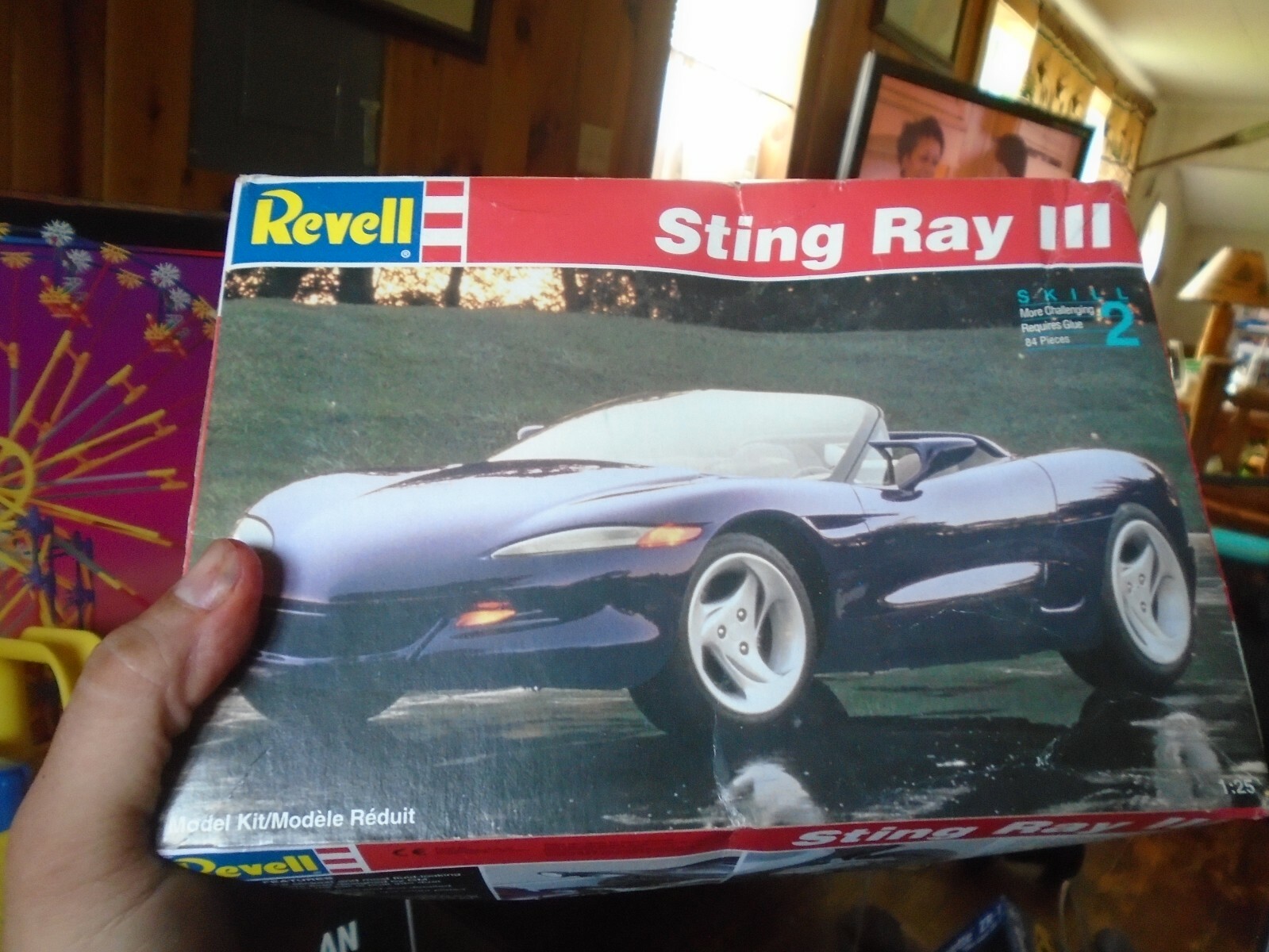 Revell Sting Ray III 1/25 Kit open complete | eBay