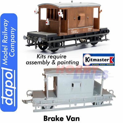 BR BRAKE VAN Model Railway KitMaster Truck Kit Dapol OO Gauge C038 | eBay