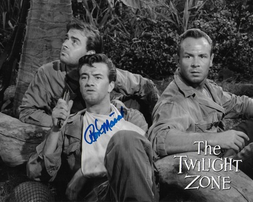 Ron Masak Twilight Zone Original In Person Autographed 8X10 Photo | eBay