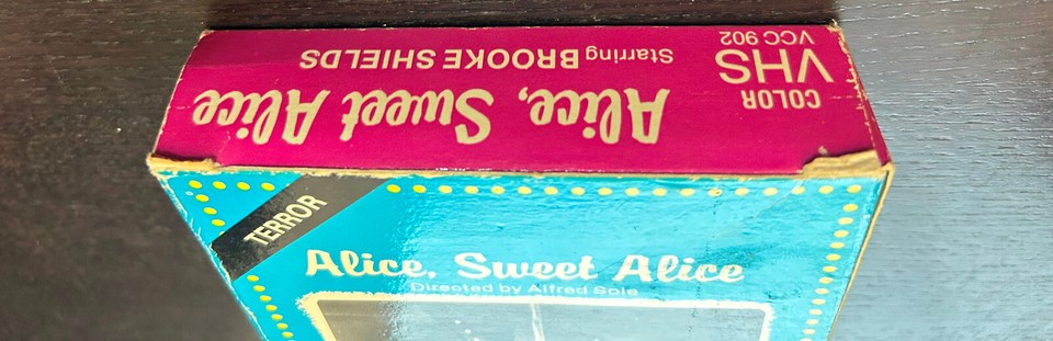 ALICE SWEET ALICE -- 1986 Viking Video Classics -- Brooke Shields ...