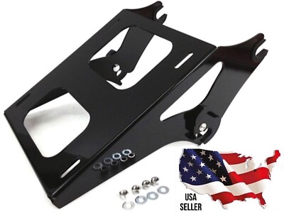 Black Harley Detachables Tour Pak Rack 2014-2023 Ultra Electra Glide Lo ...