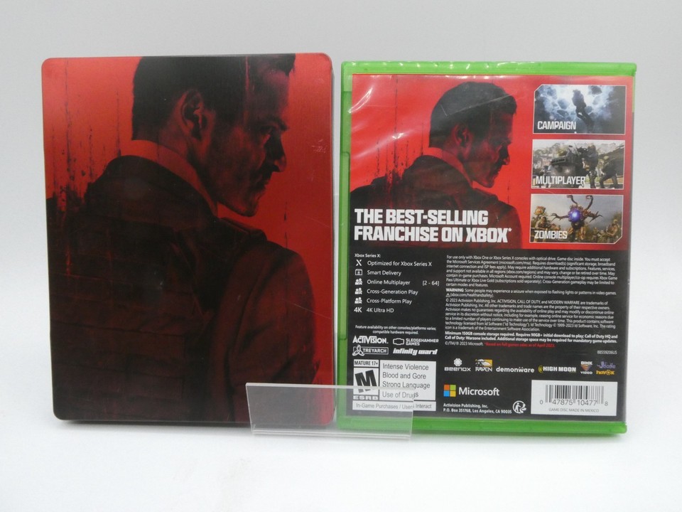 Call of Duty: Modern Warfare III 3 (Xbox Series X/Xbox One) Steelbook ...