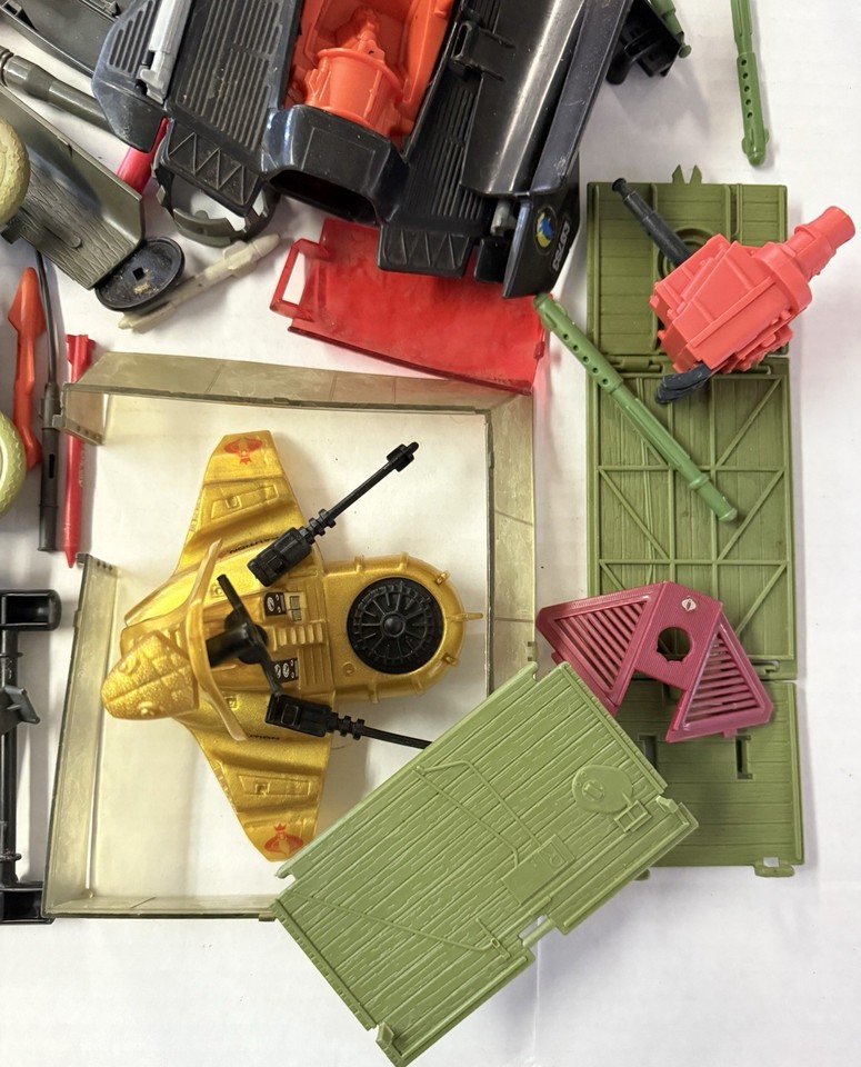Vintage GI Joe HUGE Original PARTS Lot 1982-1989 Hasbro ARAH VAMP MMS ...