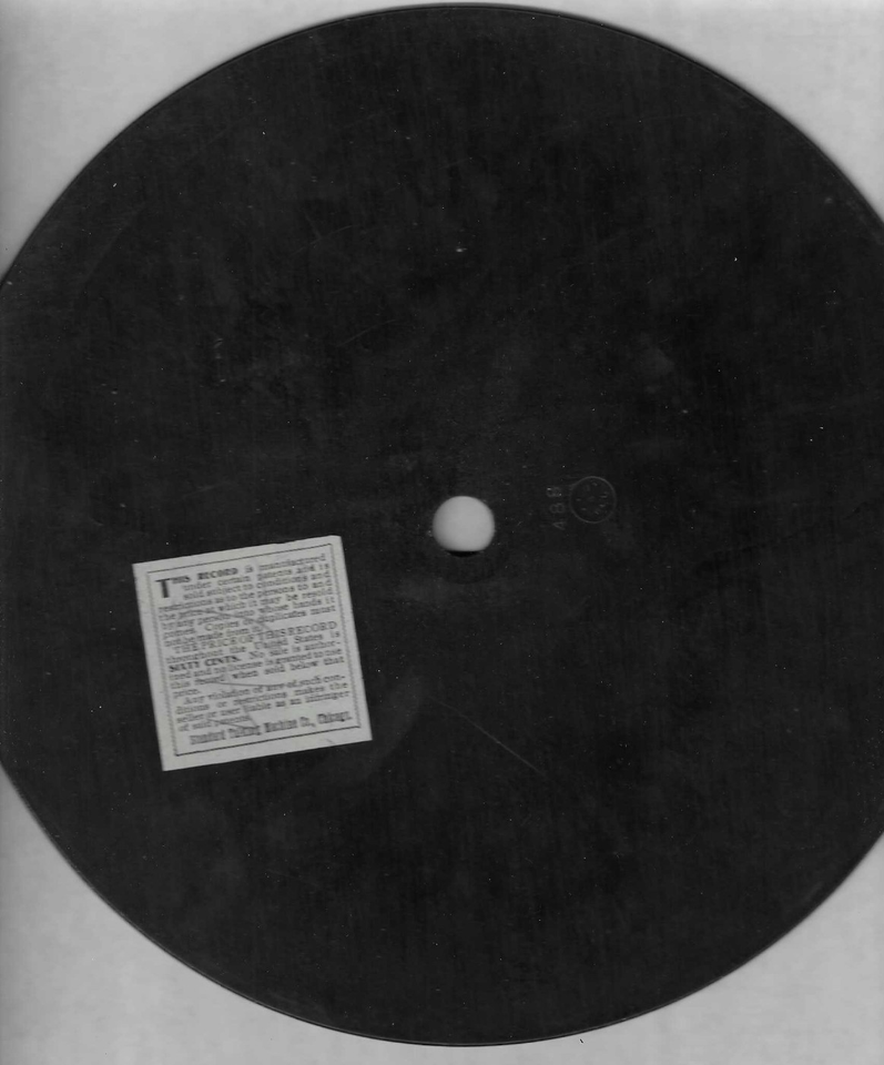 STANDARD DISC RECORD #3464 - IS YOUR MOTHER IN, MOLLY M - RARE 1900s 10 ...