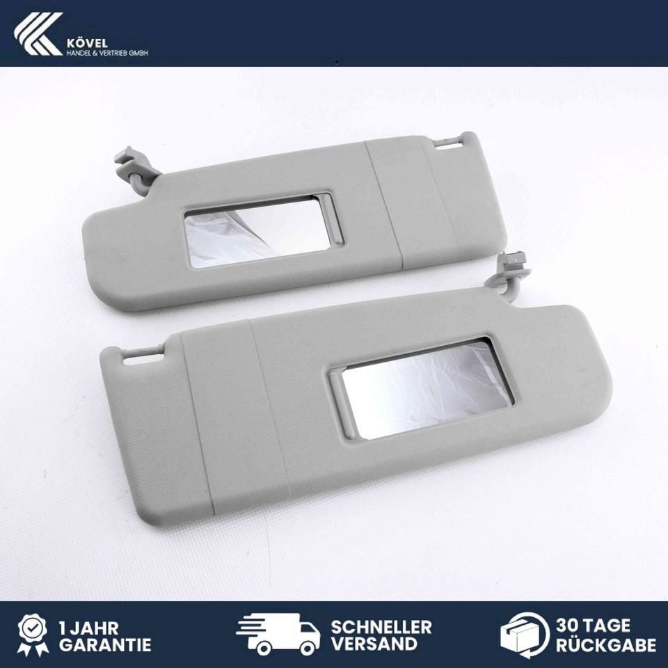 2X Originale Parasole Sinistro Destro VW Jetta 3 1K2 1K0857551N ...