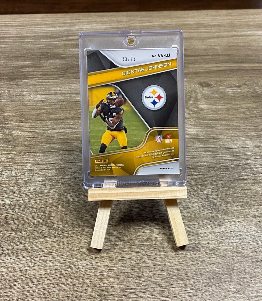 2021 Panini Spectra Diontae Johnson Vested Veterans Patch Celestial ...