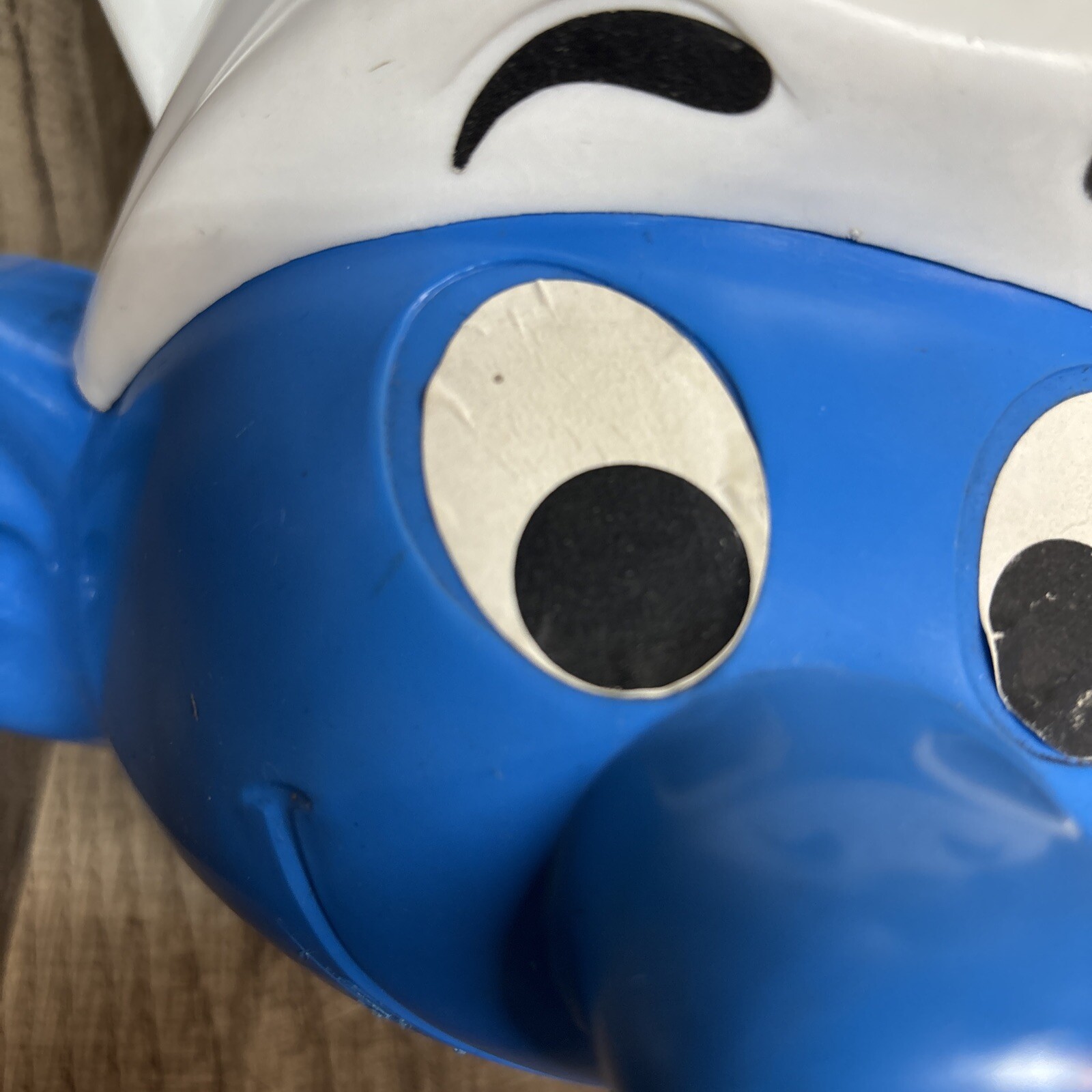 Smurf Power Cycle Big Wheel Front Face Plate Part Coleco Smurfs Ride On ...