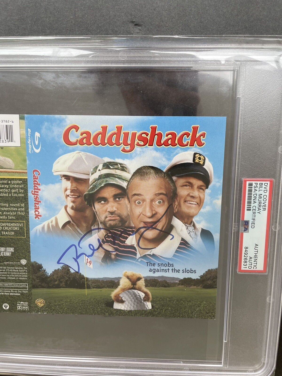 Bill Murray Autograph Caddyshack BluRay DVD PSA Encapsulated RARE | eBay