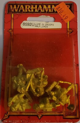 Warhammer Lumpin Croops Halflings Blister Games Workshop Oldhammer | eBay