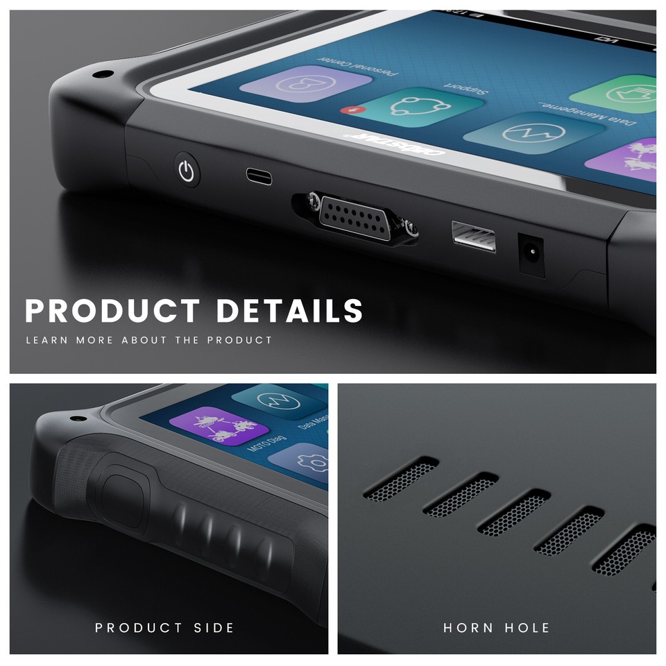 MS70 7 Inch Scanner Intelligent Scanner Motorcycle Diagnostic Tool | eBay