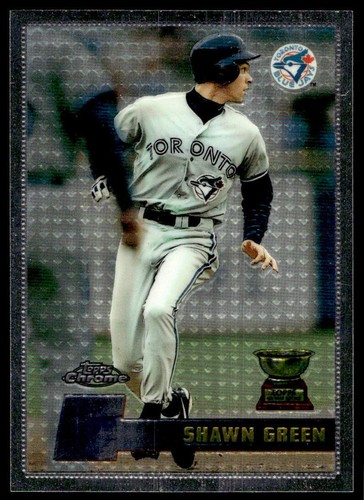 1996 Topps Chrome 163 Shawn Green Toronto Blue Jays ASR Baseball Card | eBay