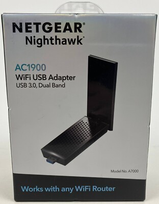 Netgear Nighthawk AC1900 WiFi USB Adapter USB 3.0 Dual Band | eBay