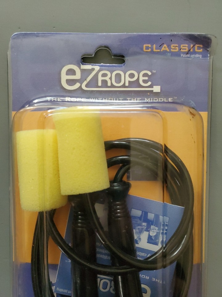 NEW EZ Rope Ropeless Jump Rope "The Rope Without The Middle" Exercise ...