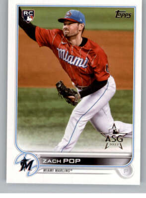 Zach Pop RC 2022 Topps Factory Sets All-Star Game #108 ROOKIE MLB Marli ...