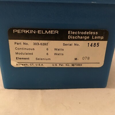 Analytical Instruments - Electrodeless Discharge Lamp