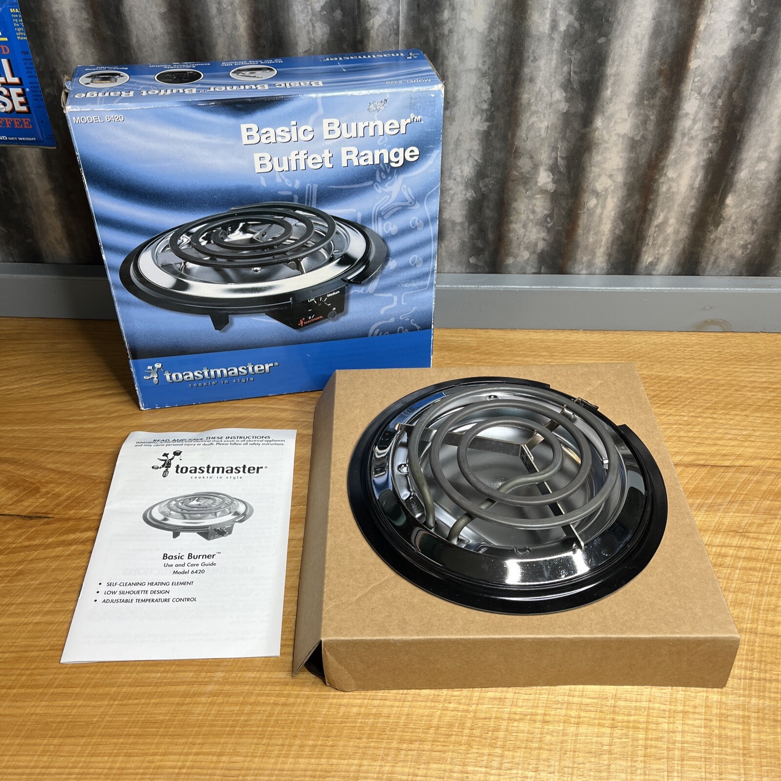 Toastmaster Basic Burner Buffet Range Electric Hot Plate, Adjustable ...