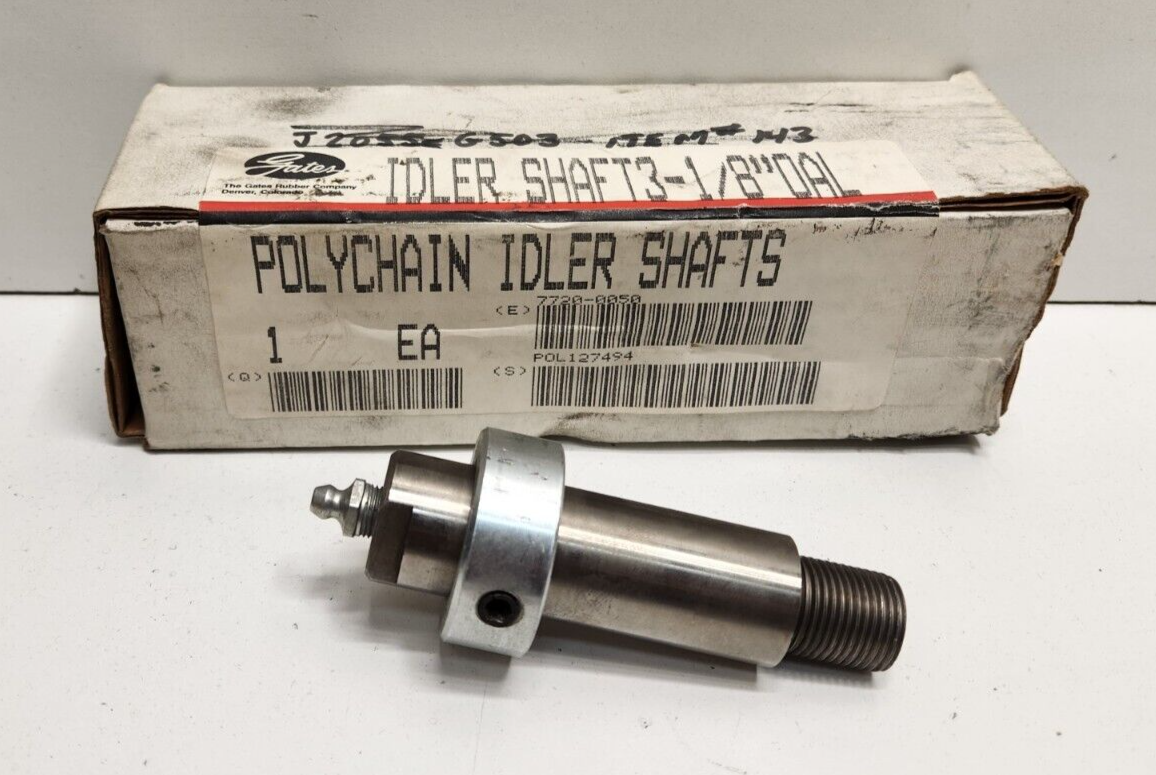 GUARANTEED! GATES 3-1/8" OAL X 1" DIA IDLER SHAFT 7720-0050 | eBay